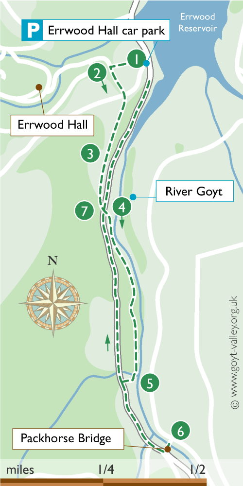 Walk maps | The Goyt Valley