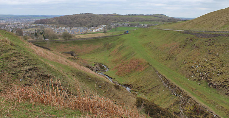 Colliery: then & now - Goyt Valley