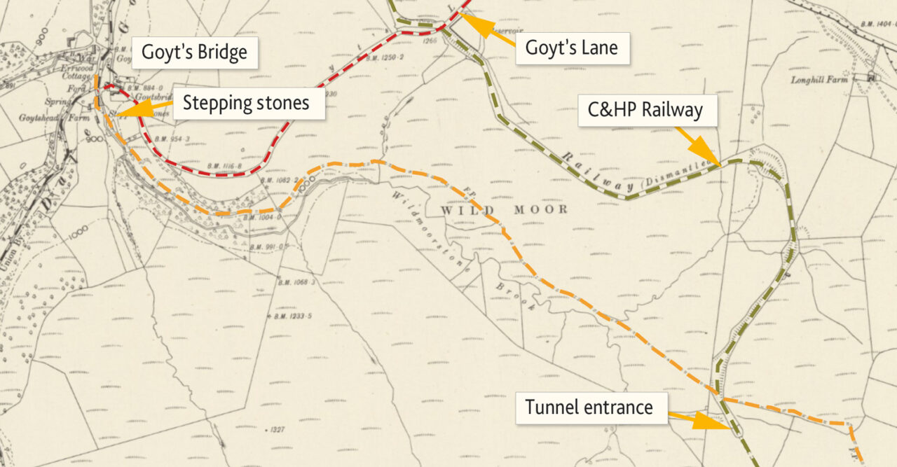 Second stepping stones - Goyt Valley